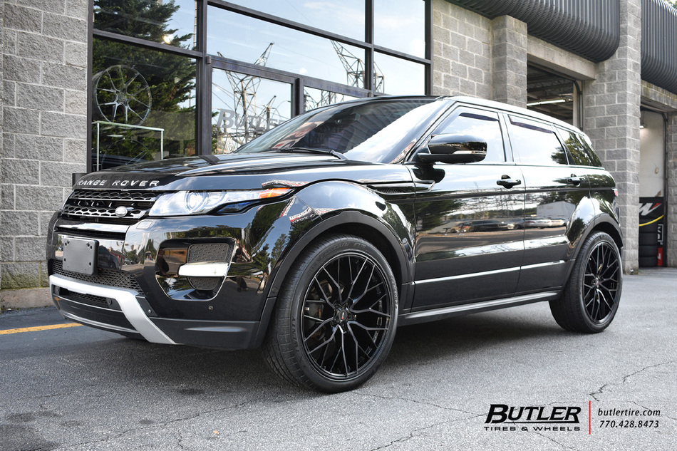 Land Rover Evoque with 22in Savini SV-F2 Wheels exclusively from Butler ...