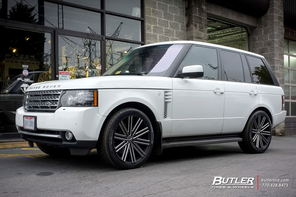 Land Rover Range Rover with 22in Heavy Hitters HH11 Wheels exclusively ...