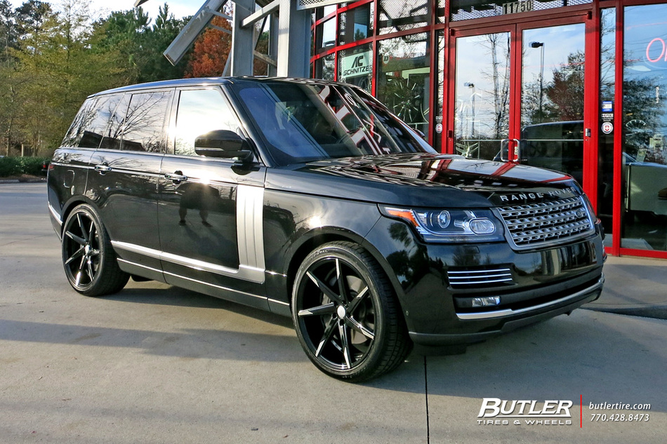 Land Rover Range Rover with 22in Lexani CSS7 Wheels exclusively from ...