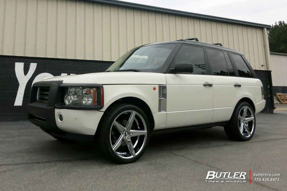 Land Rover Range Rover with 22in Lexani R-Five Wheels exclusively from ...
