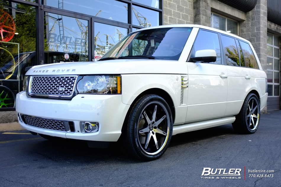 Land Rover Range Rover with 22in Lexani R-Fourteen Wheels exclusively ...