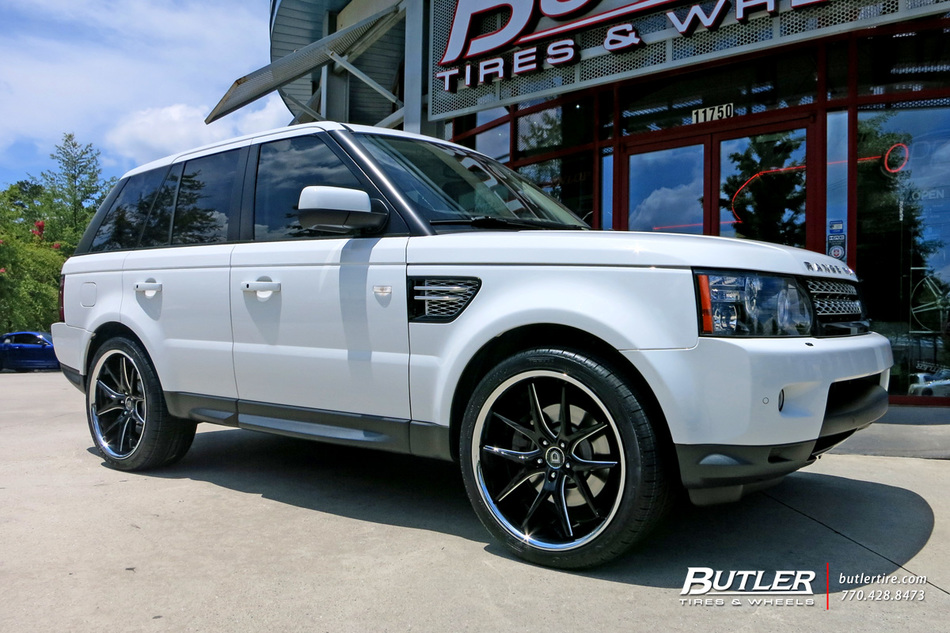 Land Rover Range Rover with 22in Lexani R-Twelve Wheels exclusively ...