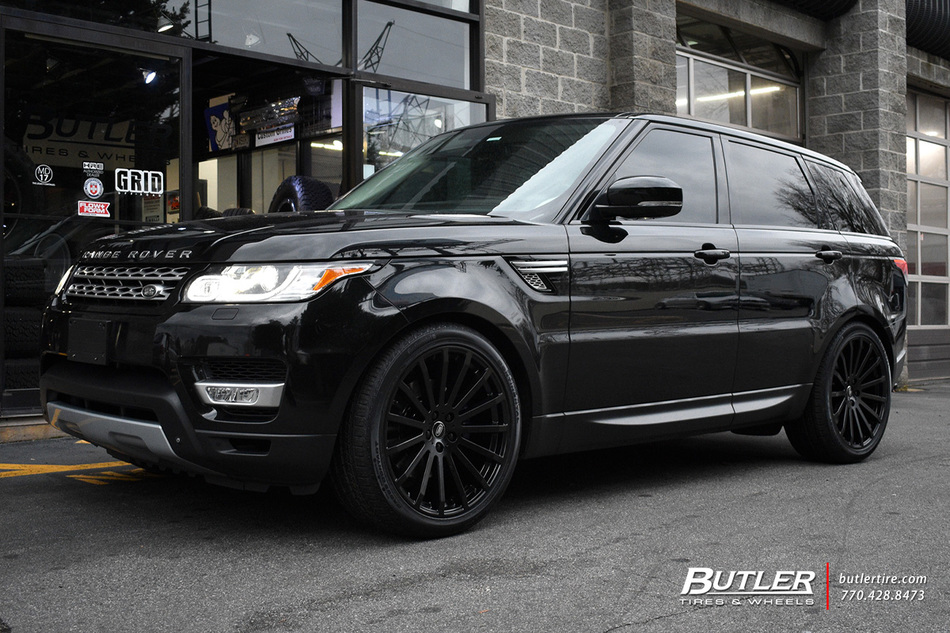 Land Rover Range Rover with 22in Redbourne Dominus Wheels exclusively ...