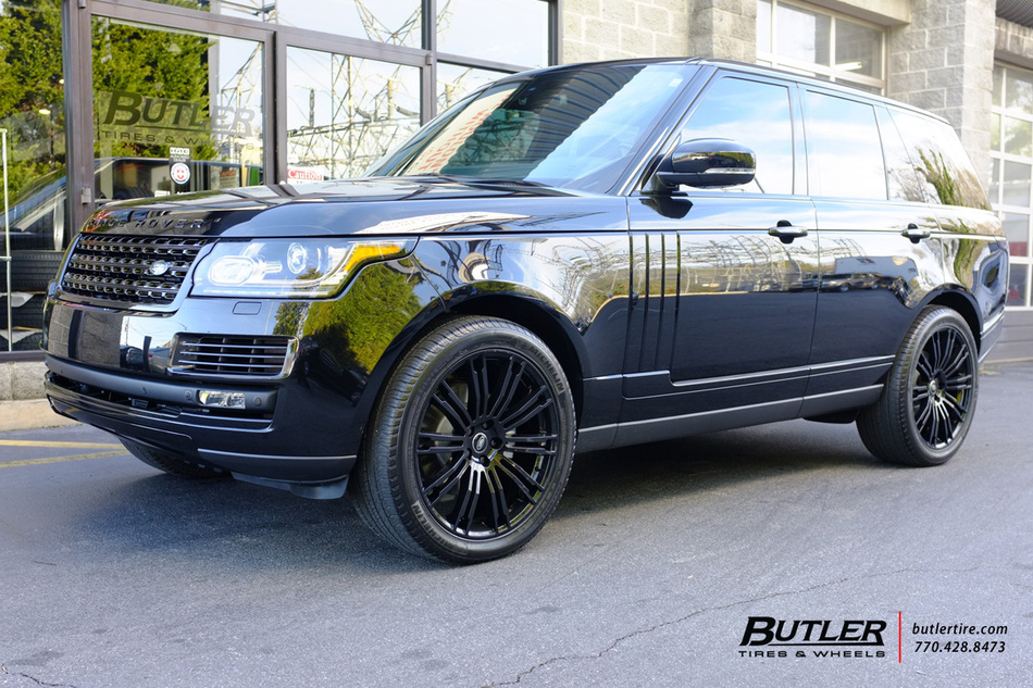 Land Rover Range Rover with 22in Redbourne Manor Wheels exclusively ...