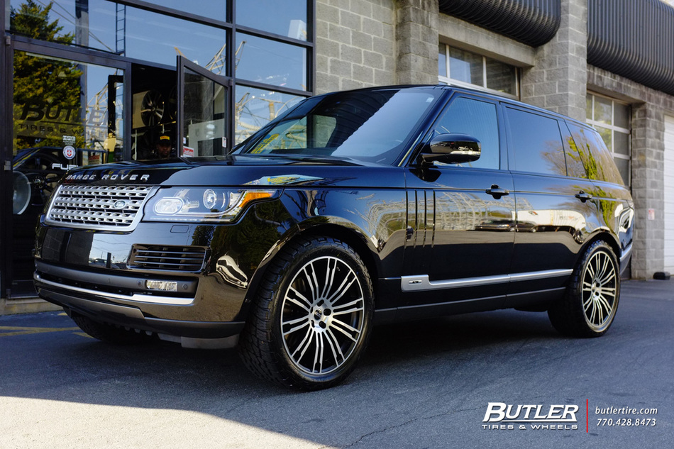 Land Rover Range Rover with 22in Redbourne Manor Wheels exclusively ...