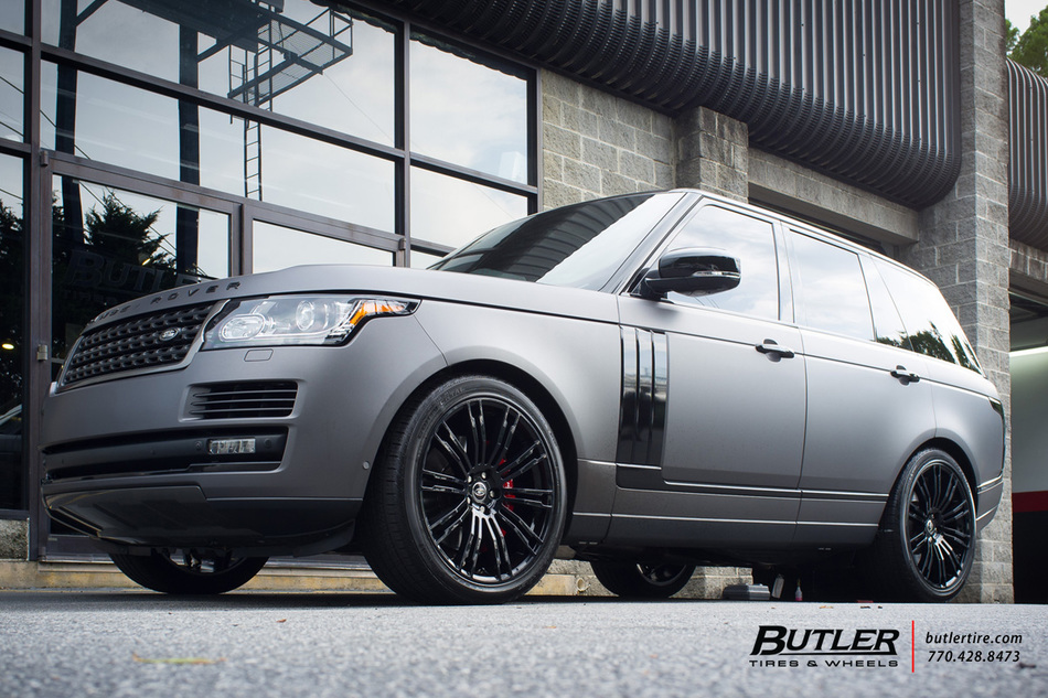 Land Rover Range Rover with 22in Redbourne Manor Wheels exclusively ...