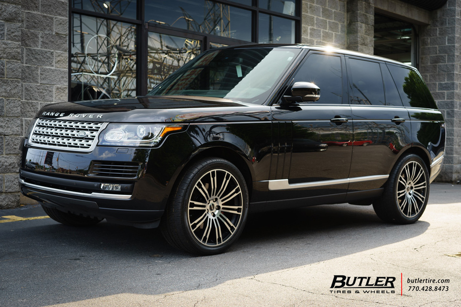 Land Rover Range Rover with 22in Redbourne Manor Wheels exclusively ...