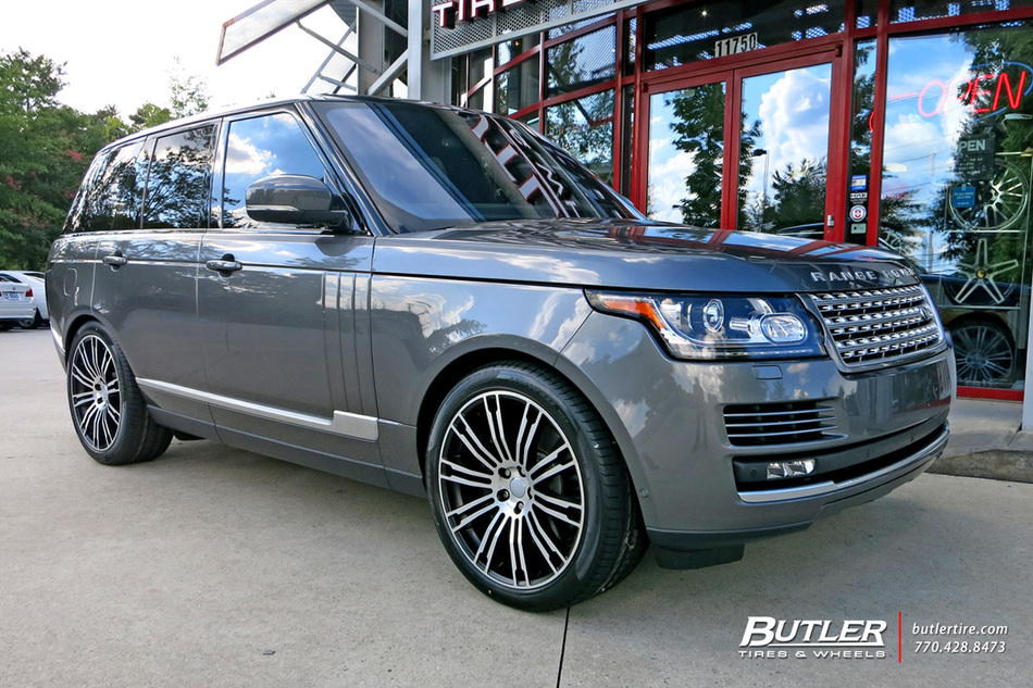 Land Rover Range Rover with 22in Redbourne Manor Wheels exclusively ...