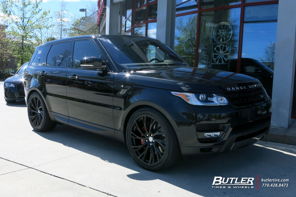 Land Rover Range Rover with 22in Redbourne Noble Wheels exclusively ...