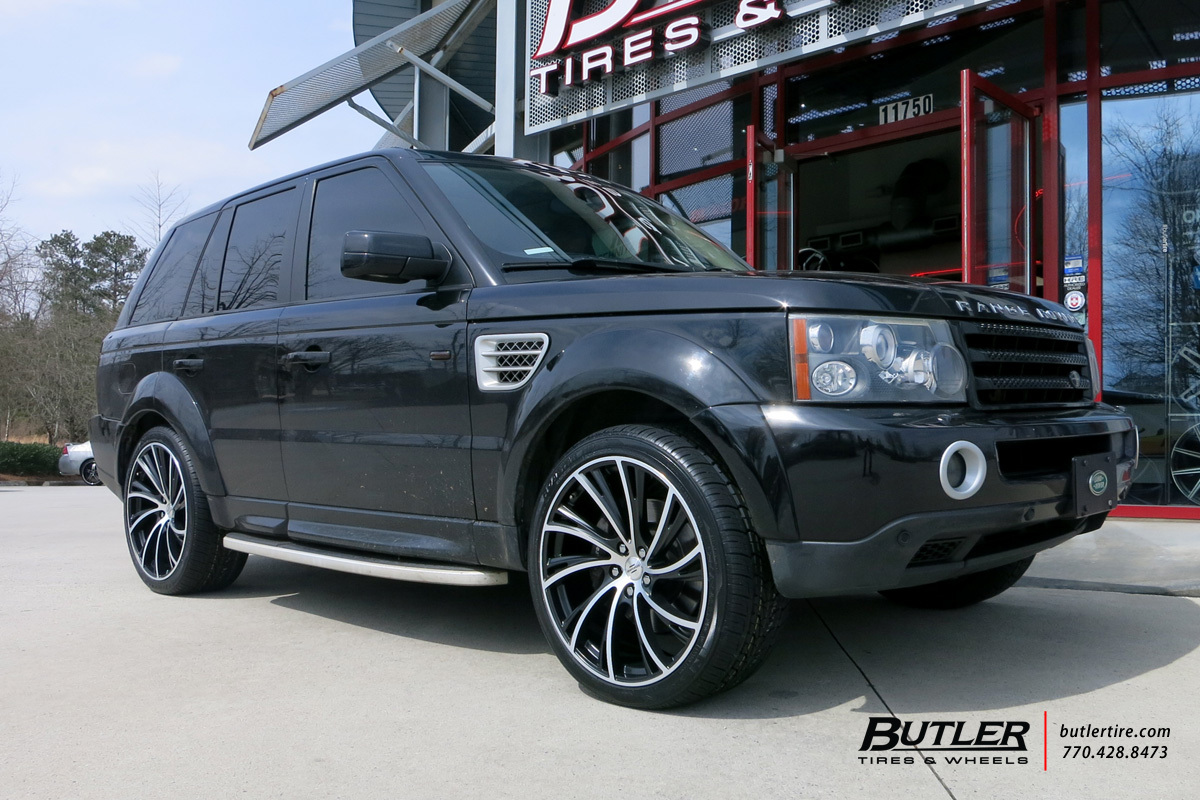 Land Rover Range Rover with 22in Redbourne Noble Wheels exclusively ...