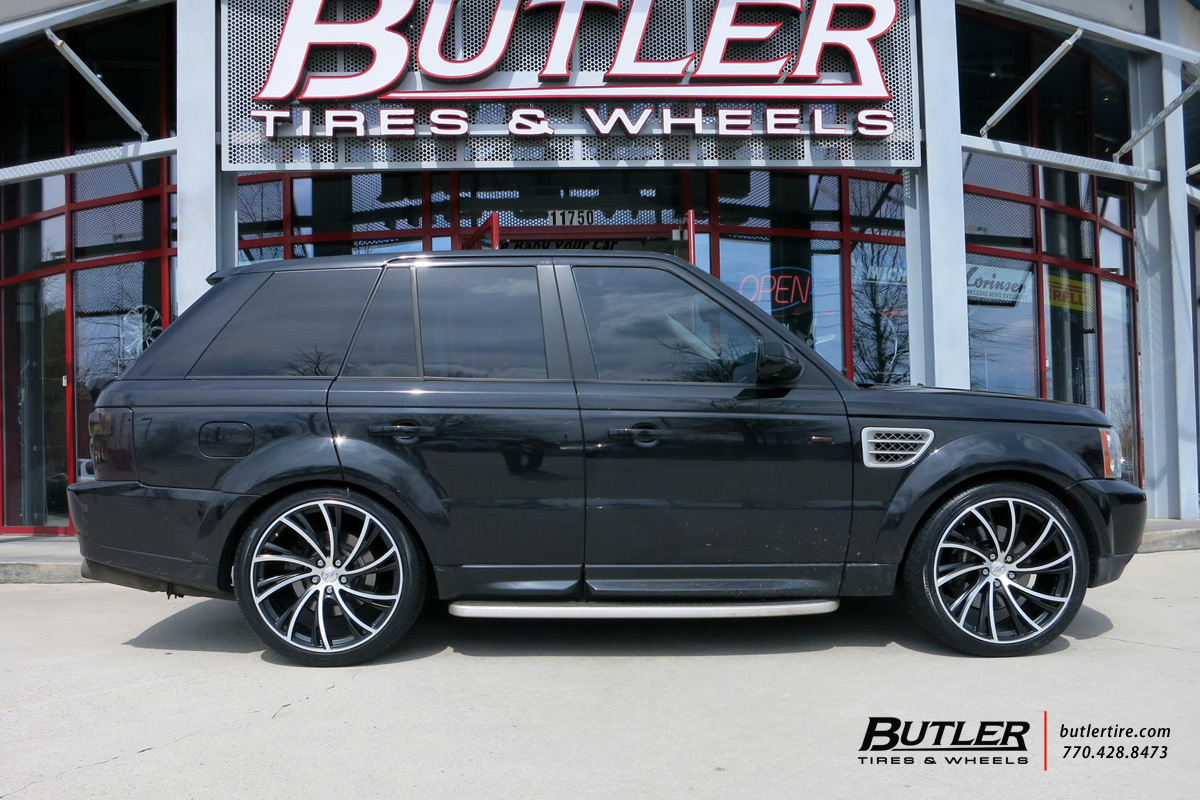Land Rover Range Rover with 22in Redbourne Noble Wheels exclusively ...