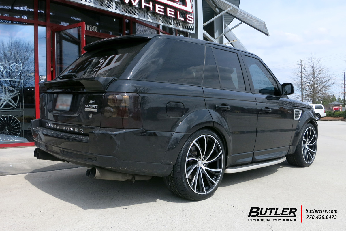 Land Rover Range Rover with 22in Redbourne Noble Wheels exclusively ...