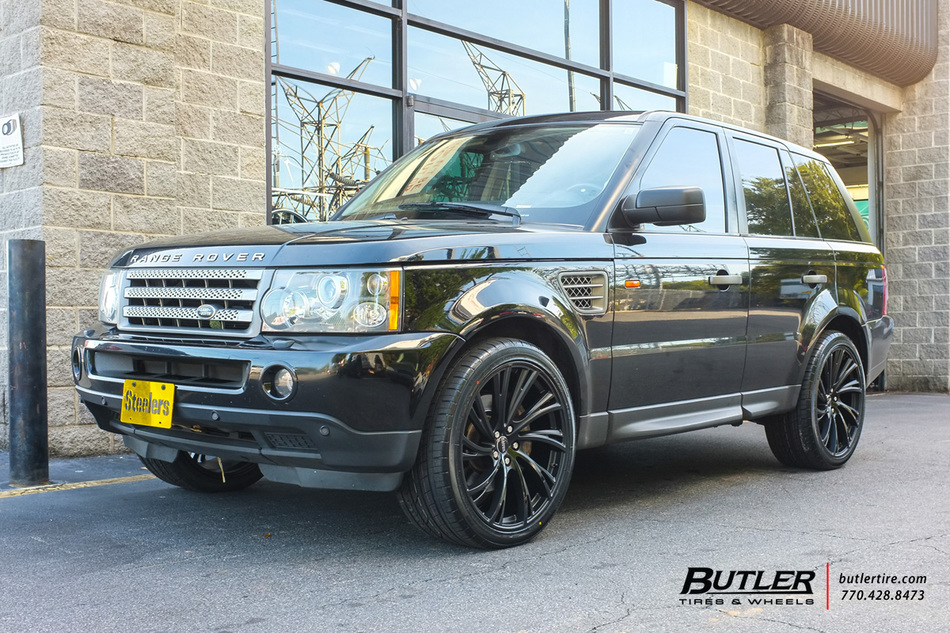 Land Rover Range Rover with 22in Redbourne Noble Wheels exclusively ...