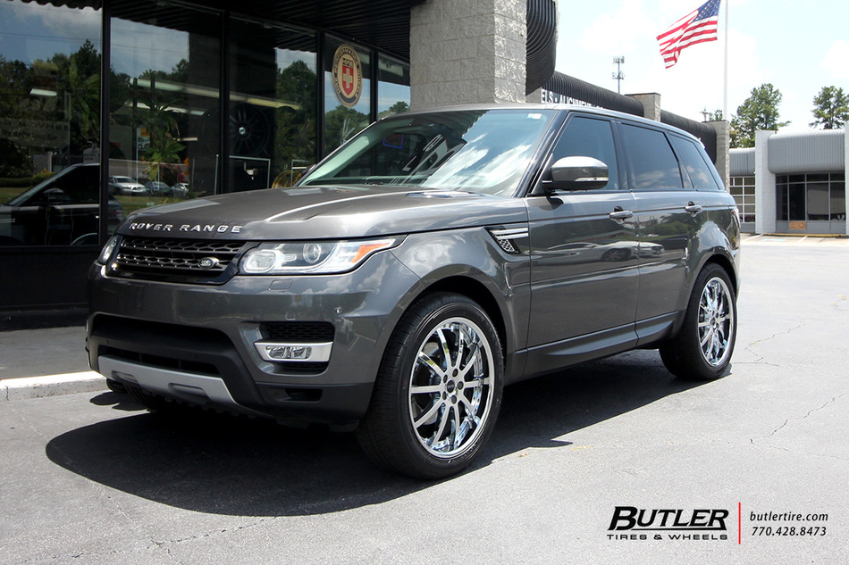 Land Rover Range Rover with 22in Redbourne Viceroy Wheels exclusively ...