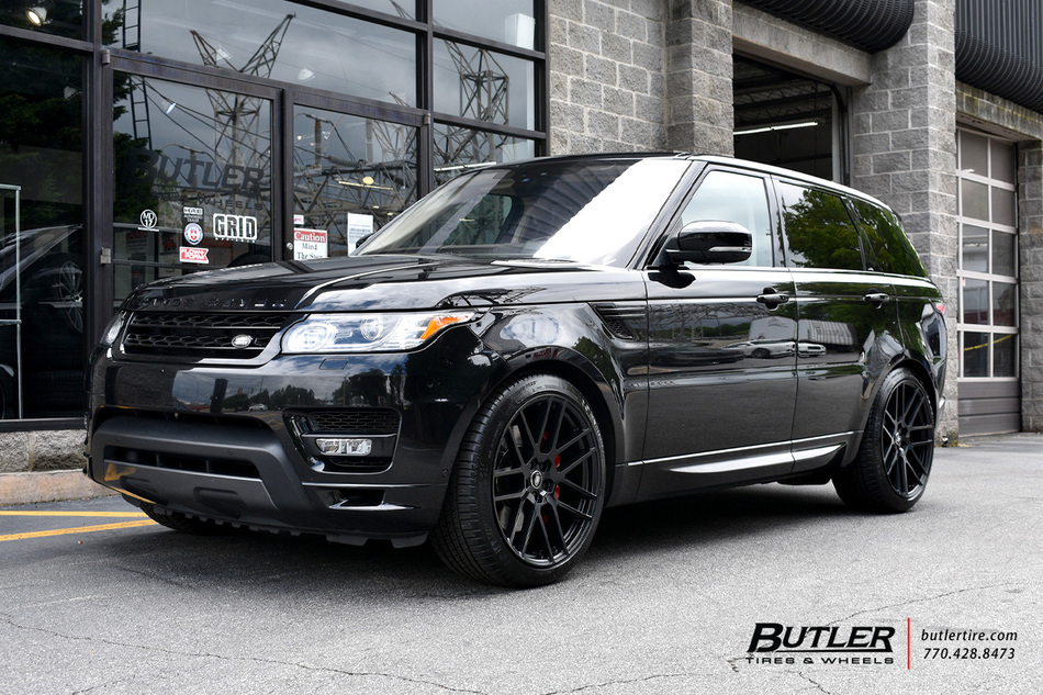 Land Rover Range Rover with 22in Redbourne Wilks Wheels exclusively ...