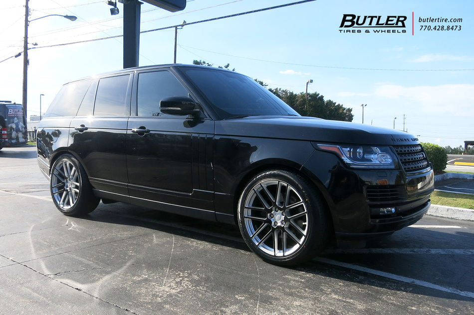 Land Rover Range Rover with 22in Redbourne Windsor Wheels exclusively ...