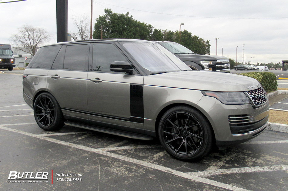 Land Rover Range Rover with 22in Savini SV-F6 Wheels exclusively from ...