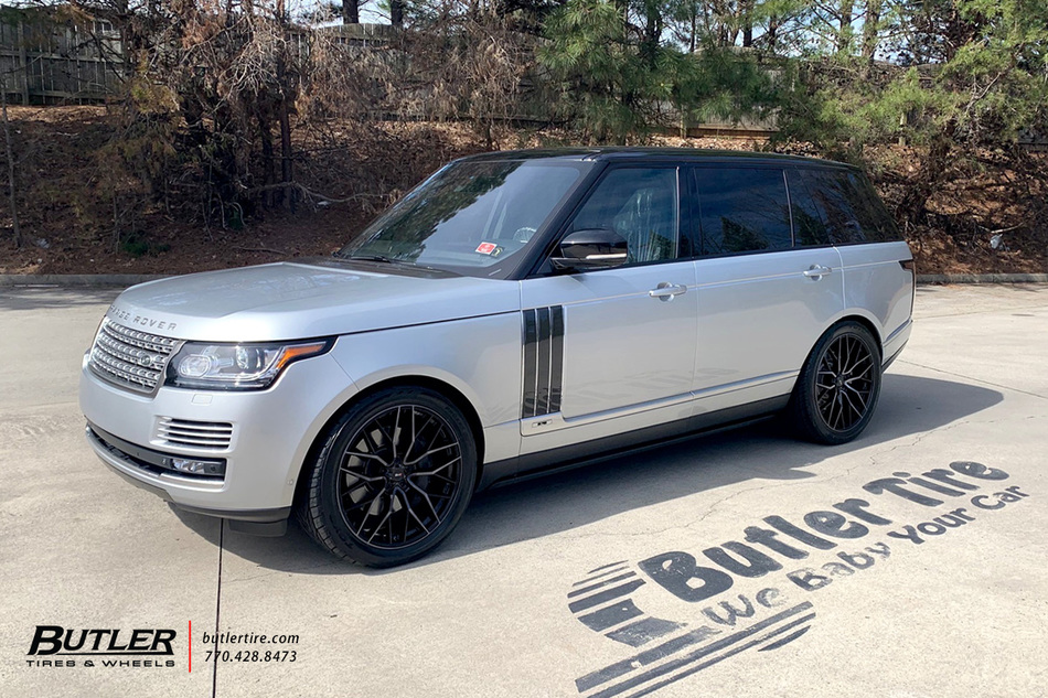 Land Rover Range Rover with 22in Savini SV-F2 Wheels exclusively from ...