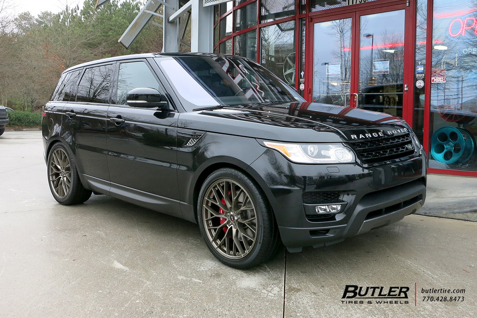 Land Rover Range Rover with 22in Savini SV-F2 Wheels exclusively from ...
