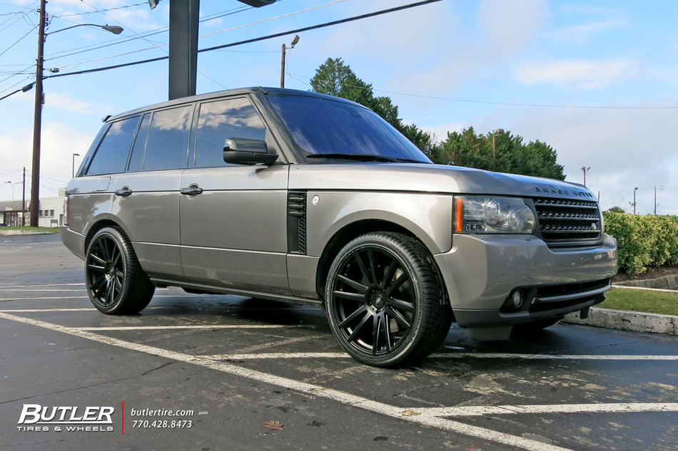 Land Rover Range Rover with 22in TSW Gatsby Wheels exclusively from ...