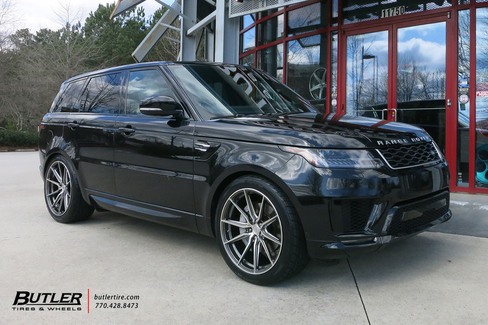 Land Rover Range Rover with 22in Vossen HF-3 Wheels exclusively from ...