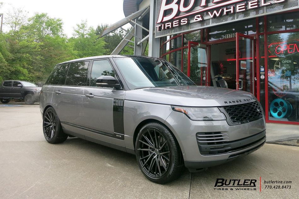 Land Rover Range Rover with 22in Vossen HF-4T Wheels exclusively from ...