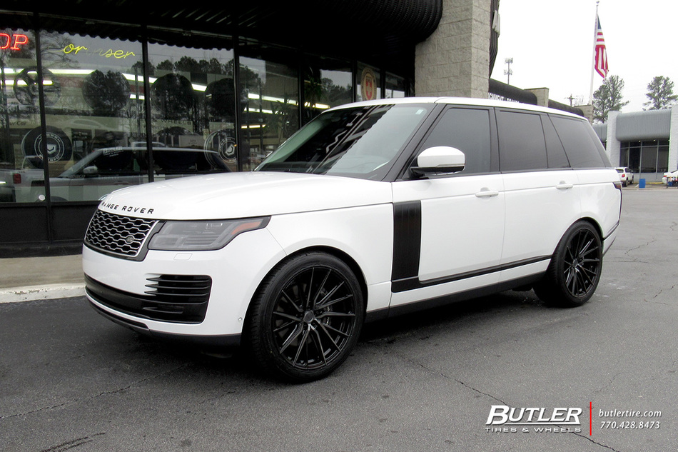 Land Rover Range Rover with 22in Vossen HF-4T Wheels exclusively from ...