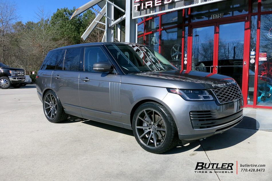 Land Rover Range Rover with 22in Vossen VFS1 Wheels exclusively from ...