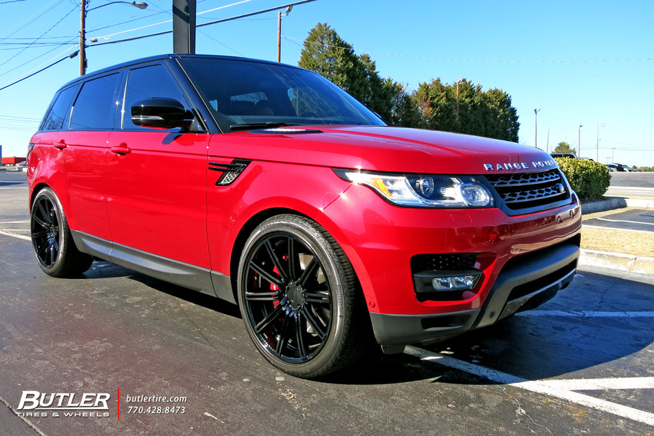 Land Rover Range Rover with 22in Vossen CV4 Wheels exclusively from ...