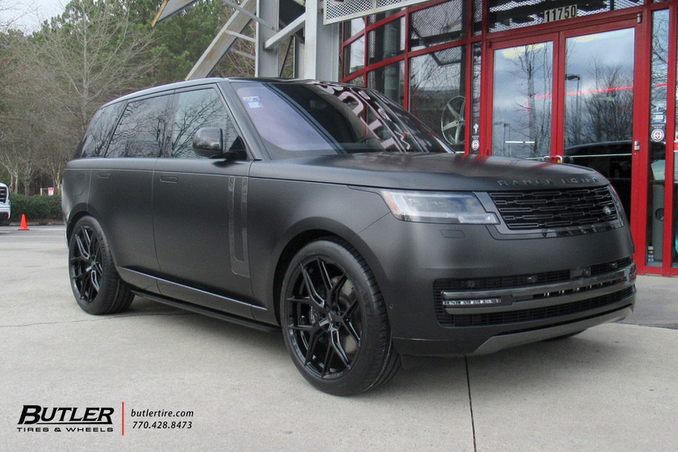 Land Rover Range Rover with 23in Vossen HF-5 Wheels exclusively from ...