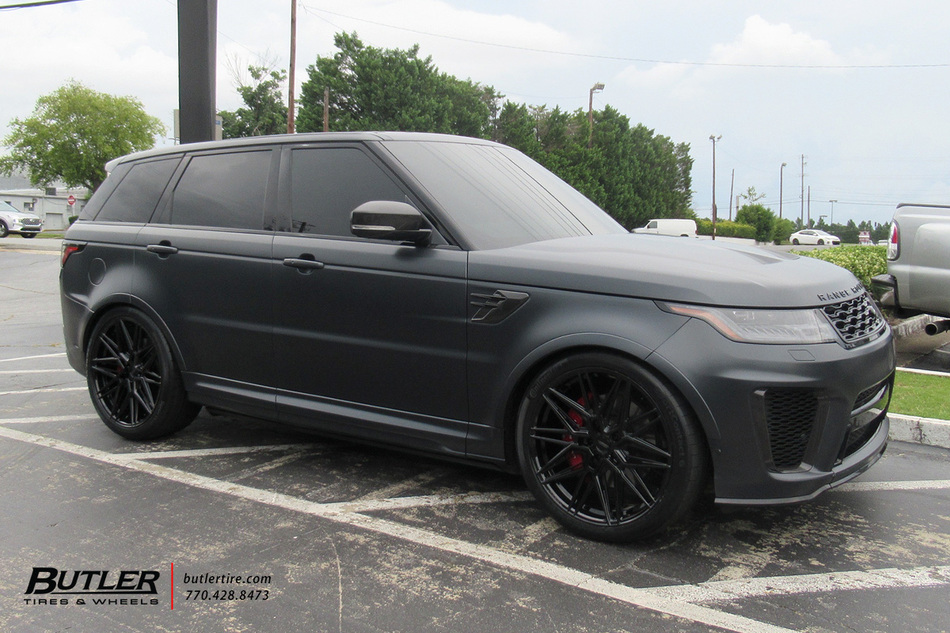 Land Rover Range Rover with 23in Vossen HF-7 Wheels exclusively from ...