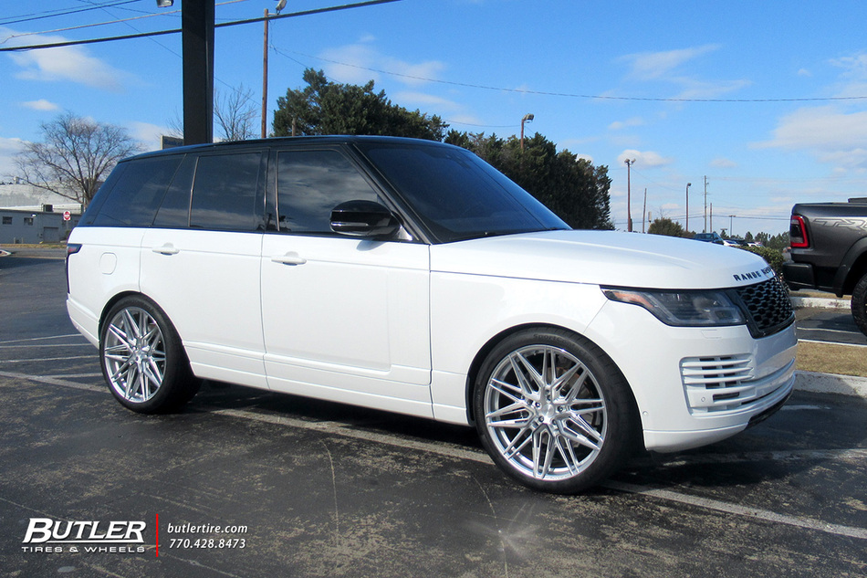 Land Rover Range Rover with 23in Vossen HF-7 Wheels exclusively from ...
