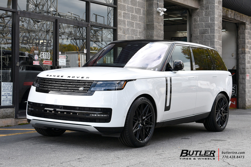 Land Rover Range Rover with 23in Vossen HF-7 Wheels exclusively from ...