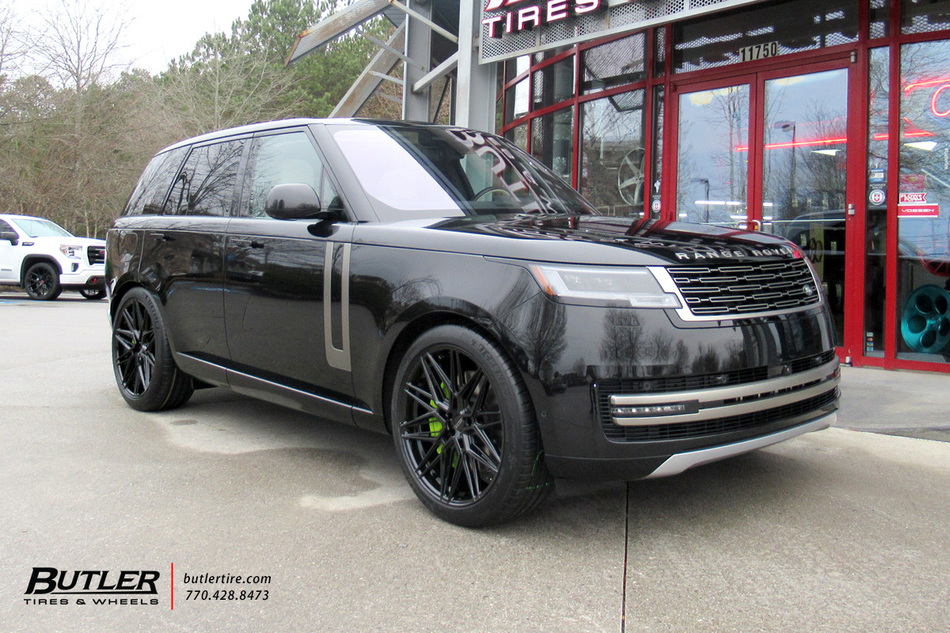 Land Rover Range Rover with 23in Vossen HF-7 Wheels exclusively from ...