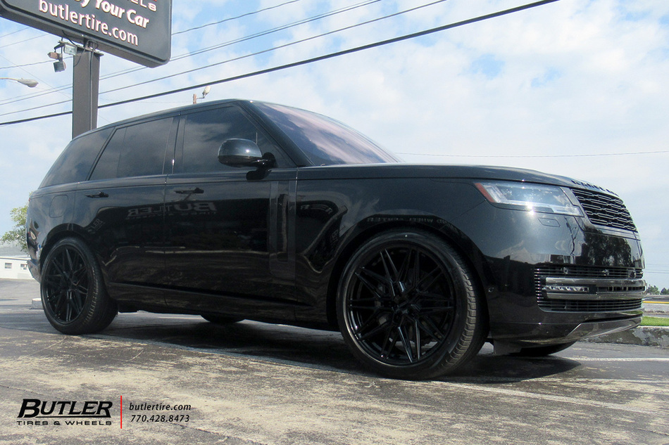 Land Rover Range Rover with 23in Vossen HF-7 Wheels exclusively from ...