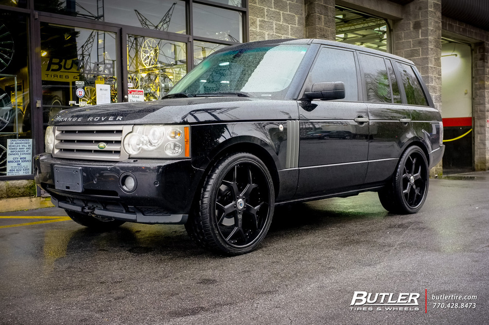 Land Rover Range Rover with 24in Asanti AF164 Wheels exclusively from ...