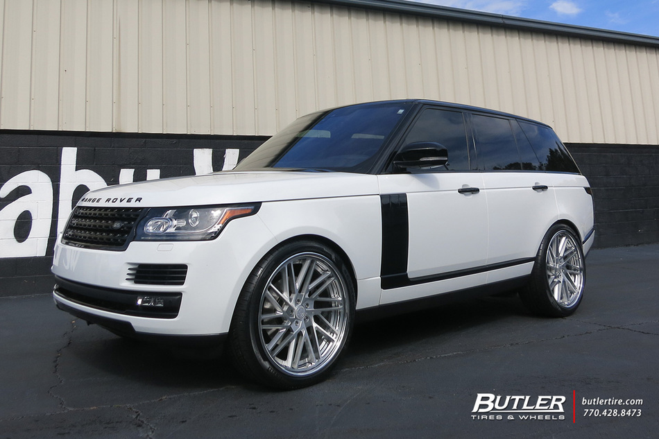 Land Rover Range Rover with 24in Forgiato Tec 3.6 Wheels exclusively ...