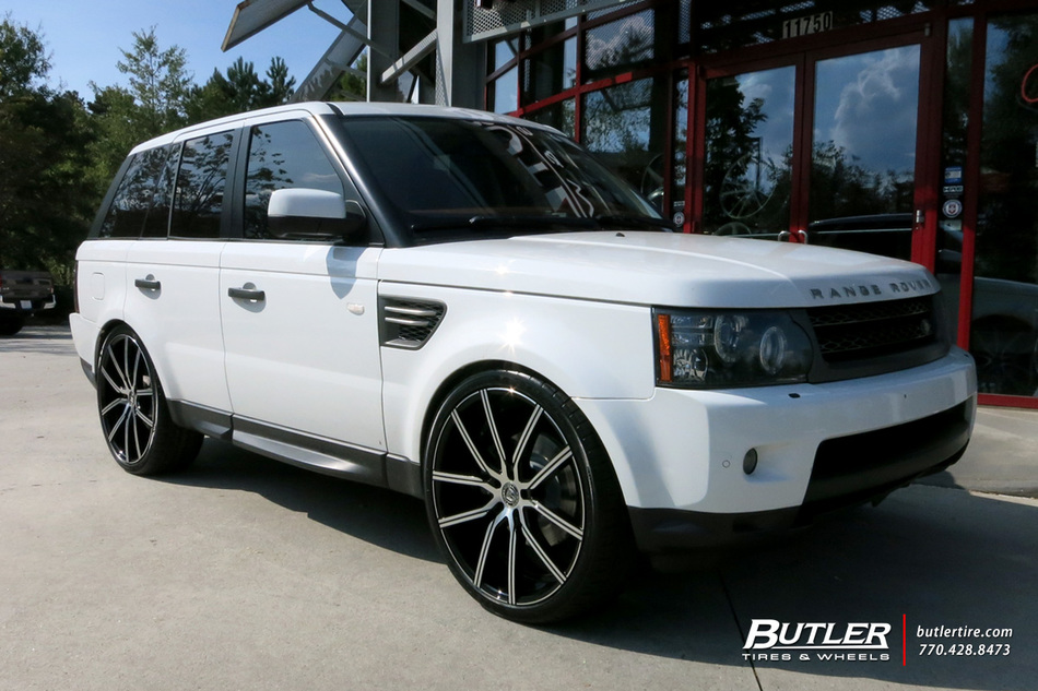 Land Rover Range Rover with 24in Lexani Gravity Wheels exclusively from ...