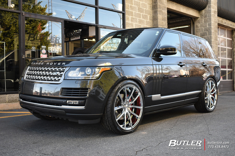 Land Rover Range Rover with 24in Lexani Gravity Wheels exclusively from ...