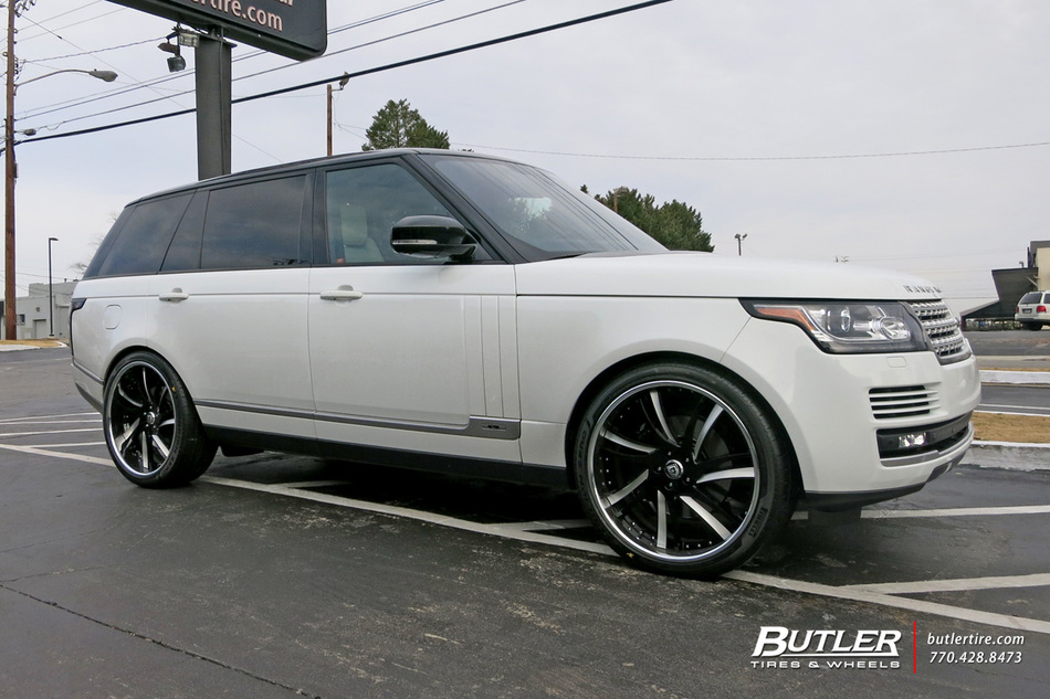 Land Rover Range Rover with 24in Lexani LS736 Wheels exclusively from ...