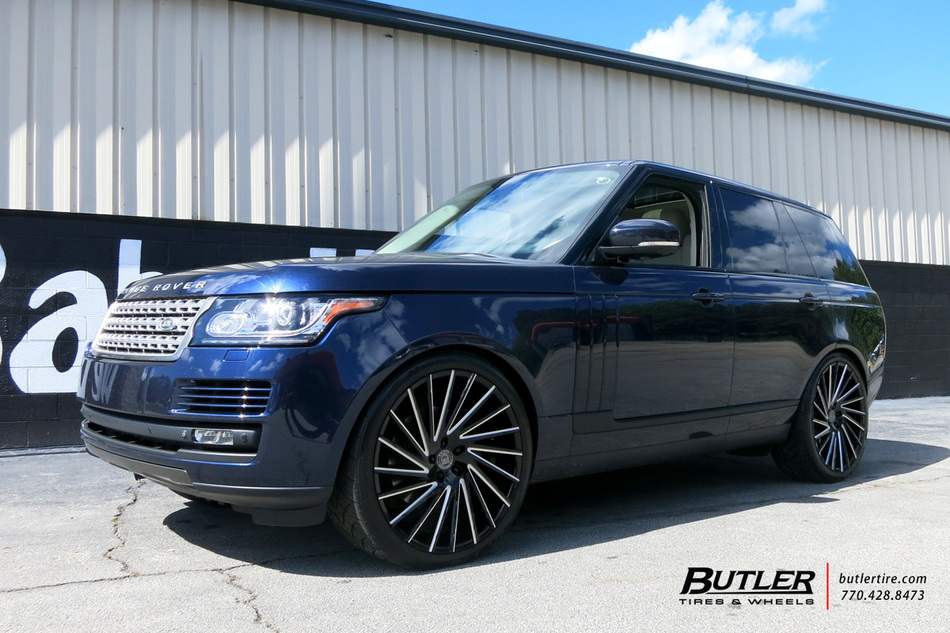 Land Rover Range Rover with 24in Lexani Wraith Wheels exclusively from ...