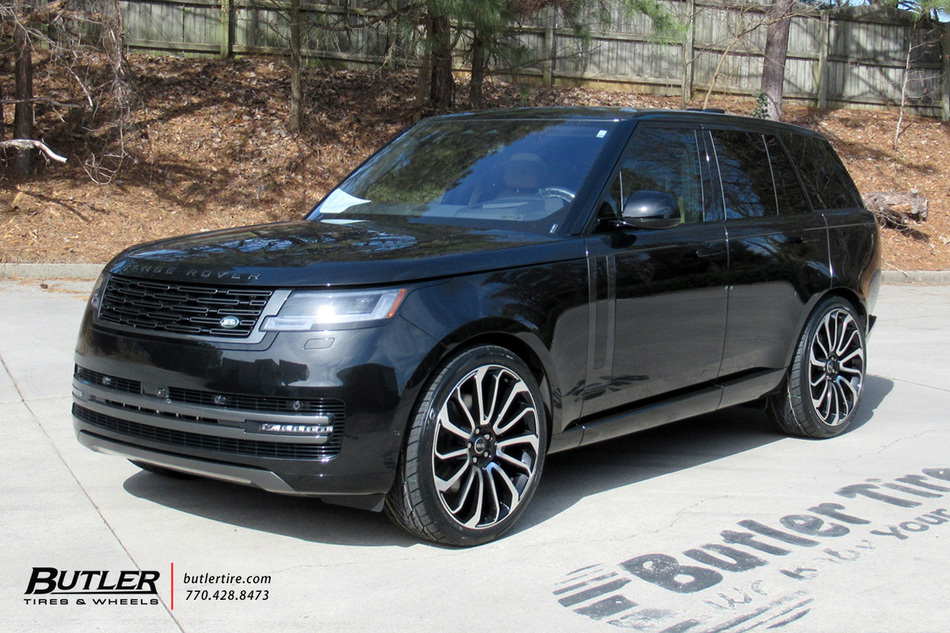 Land Rover Range Rover with 24in OE Autobiography Wheels exclusively ...