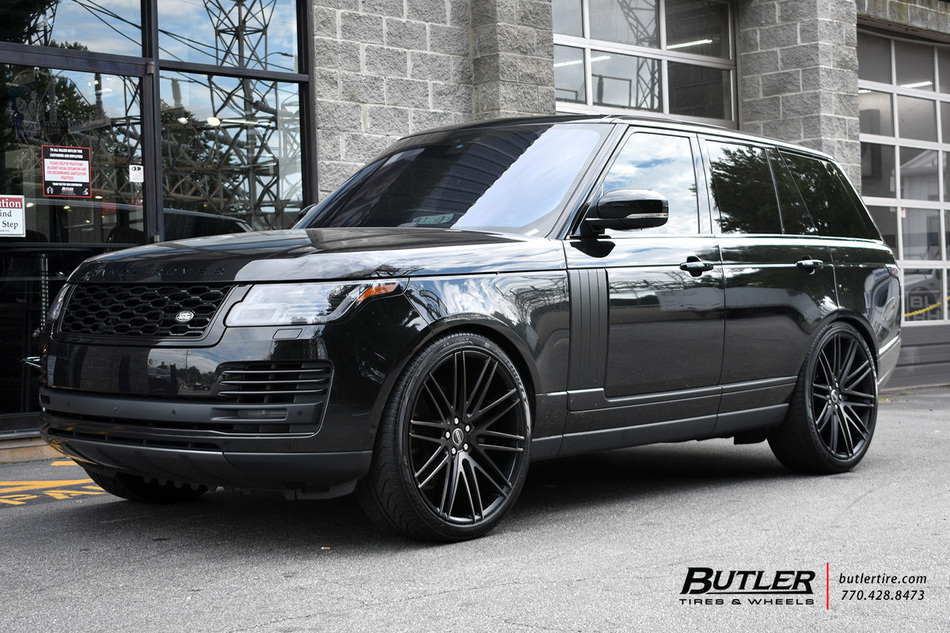 Land Rover Range Rover with 24in Redbourne Royalty Wheels exclusively ...