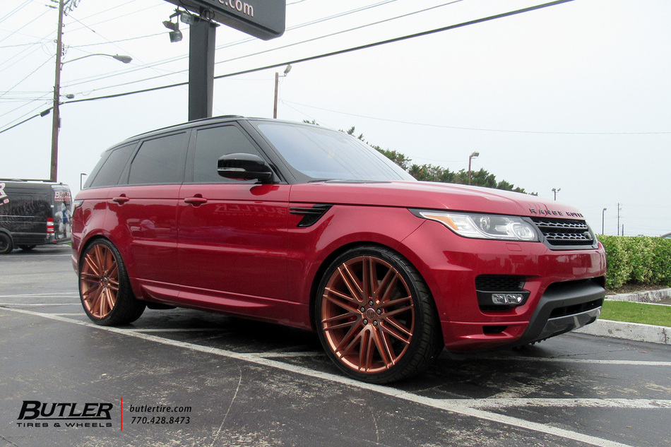 Land Rover Range Rover with 24in Redbourne Royalty Wheels exclusively ...
