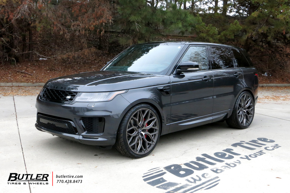 Land Rover Range Rover with 24in Vossen HF-2 Wheels exclusively from ...