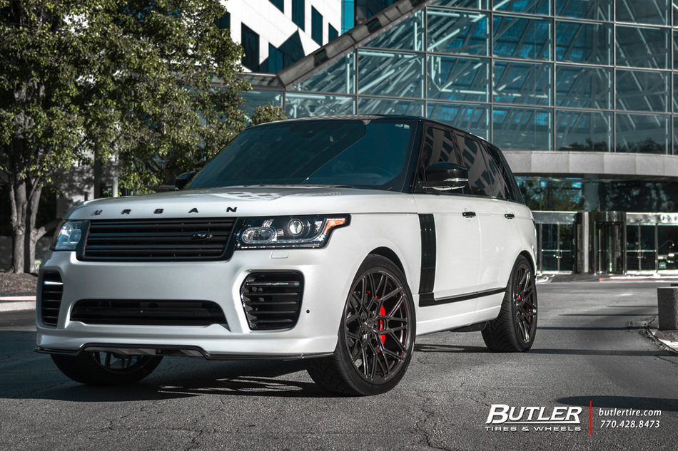 Land Rover Range Rover with 24in Vossen UV-1 Wheels exclusively from ...