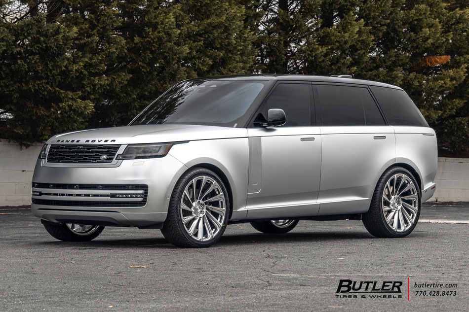 Land Rover Range Rover with 24in Vossen UV-3 Wheels exclusively from ...