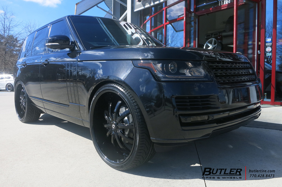 Land Rover Range Rover with 26in Lexani LSS10 Wheels exclusively from ...