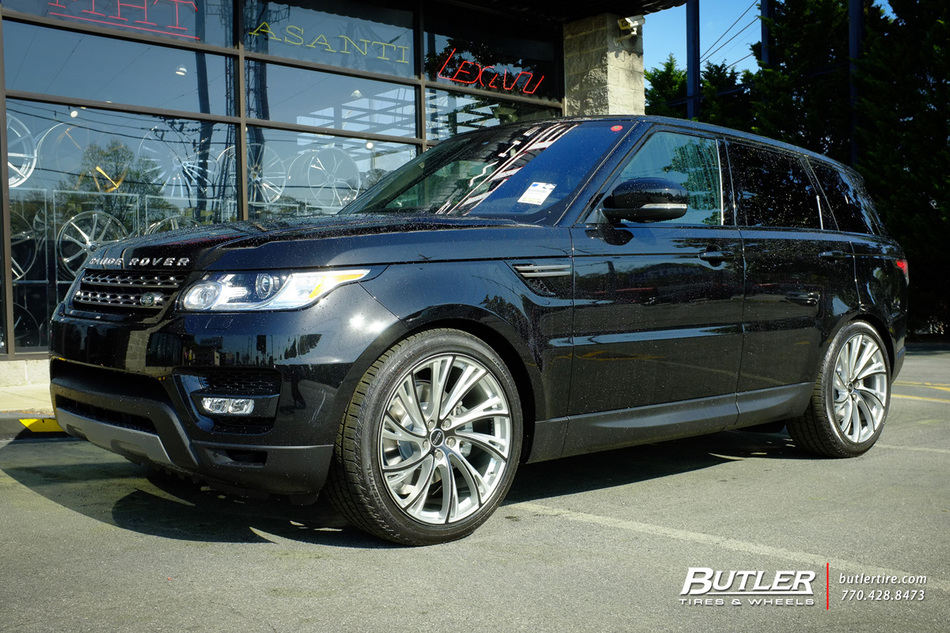 Land Rover Range Rover Sport with 22in Redbourne Noble Wheels ...