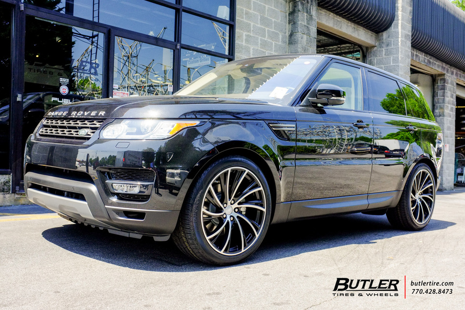 Land Rover Range Rover Sport with 22in Redbourne Noble Wheels ...